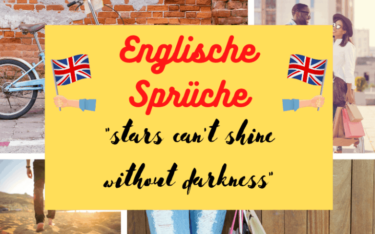 ENGLISCHE SPRÜCHE (80 +) Leben | Liebe & Freundschaft | Lustig