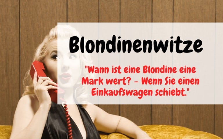 Blondinenwitze (249 +) Zum Totlachen | Pervers | Extrem Blond